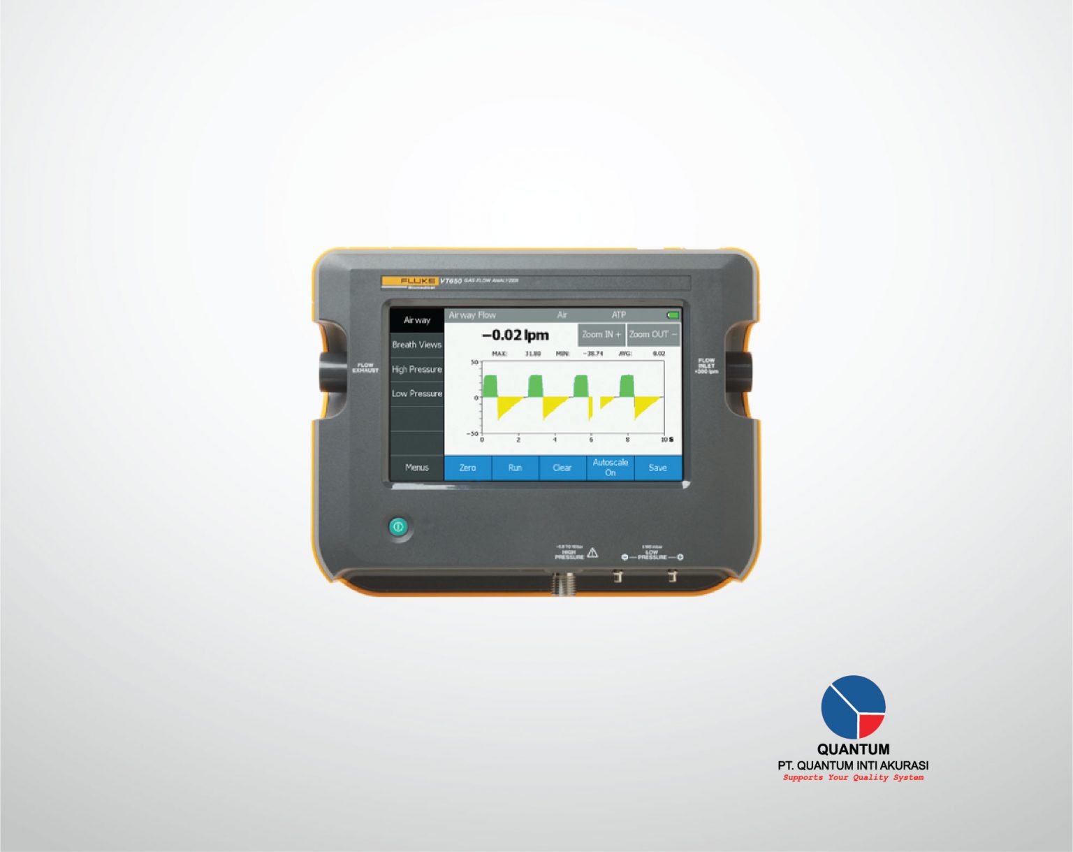 VT650 Gas Flow Analyzer - PT. QUANTUM INTI AKURASI